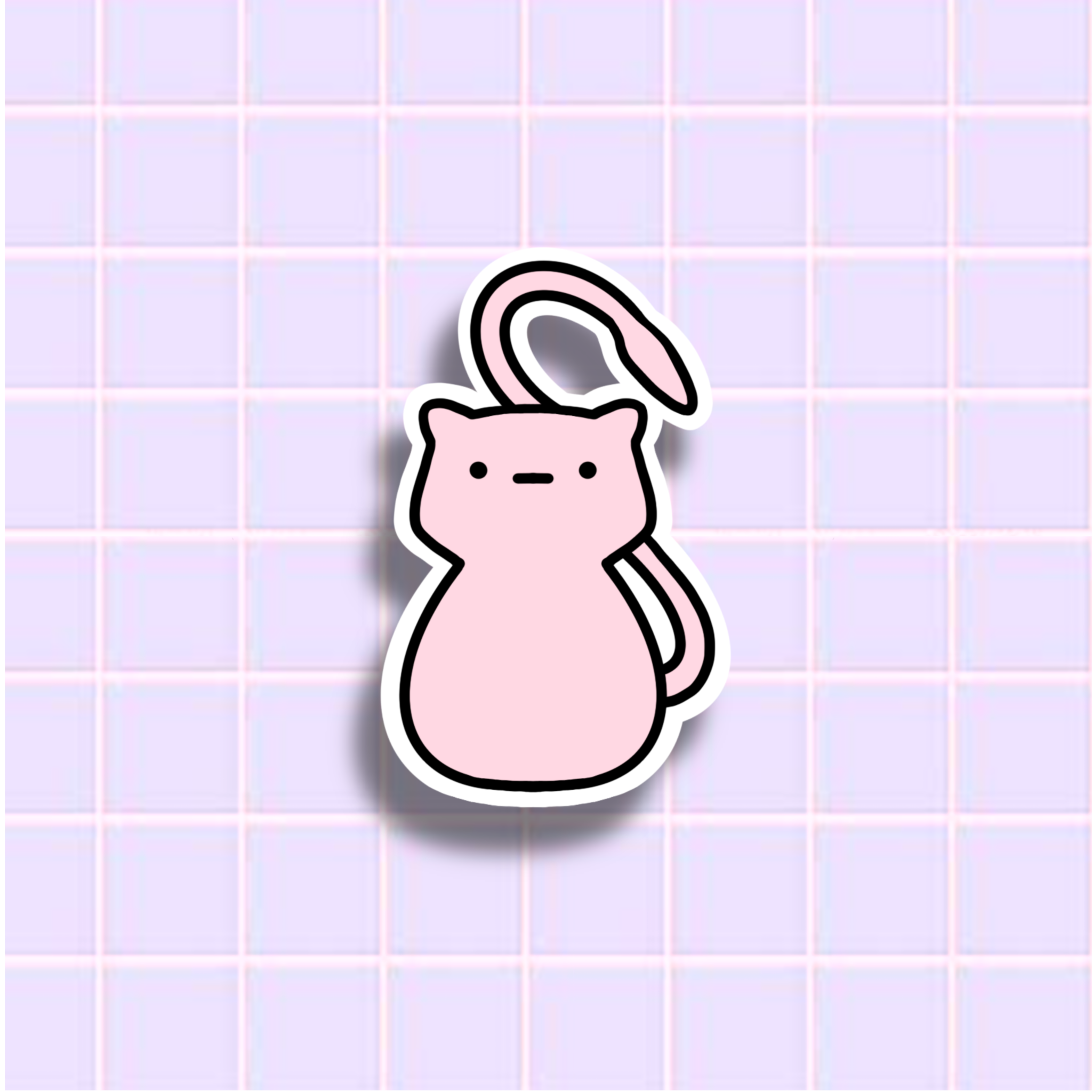 Mew Sticker – michwucreations